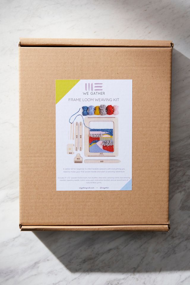 We Gather Frame Loom Weaving Kit | Free People