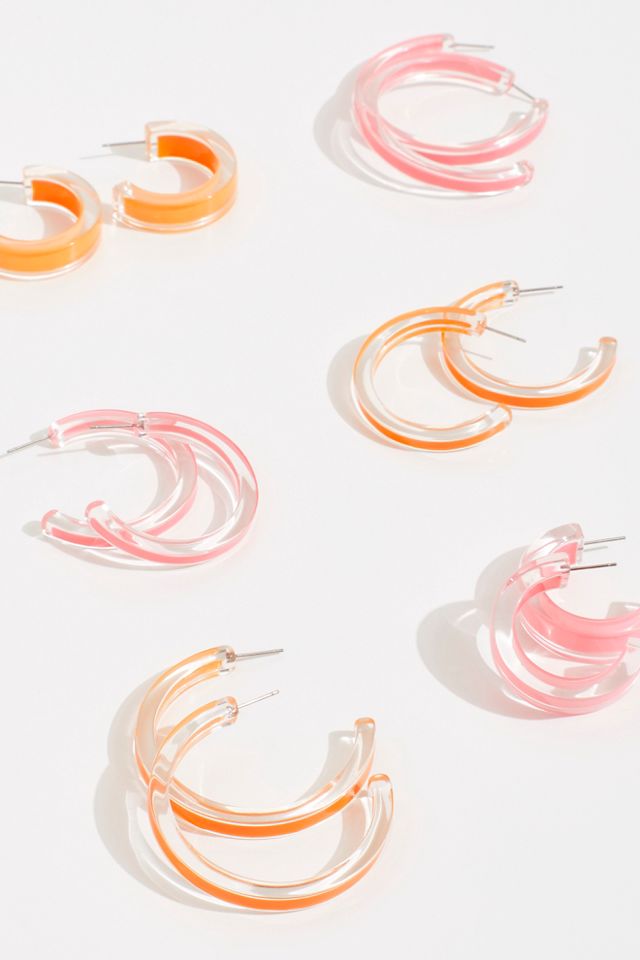 Spectrum Hoop Earring Set | Free People UK