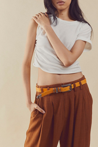 Layered Up Leather Belt | Free People