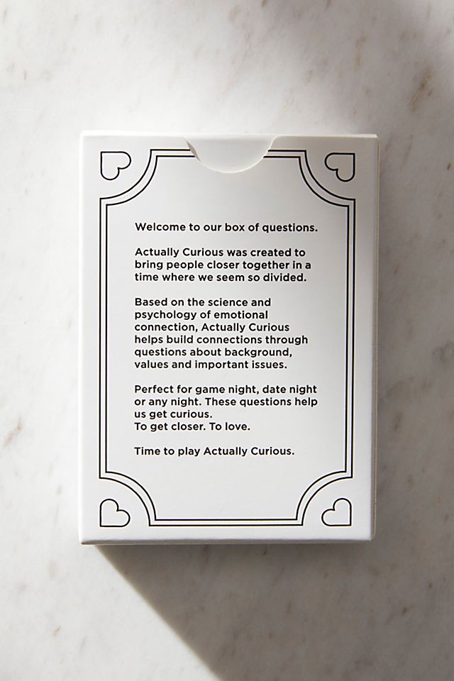 Actually Curious Card Game | Free People Actually Curious Card Game | Free People