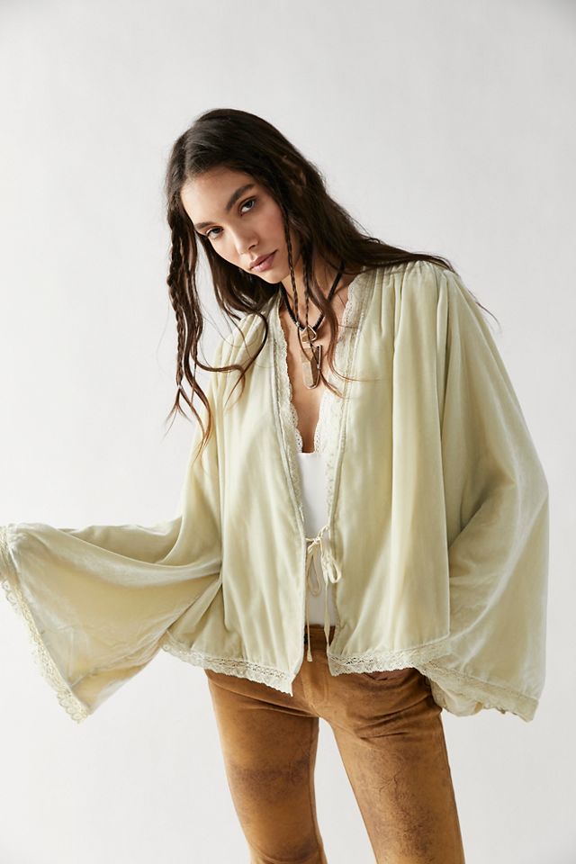 Velvet Bed Jacket | Free People