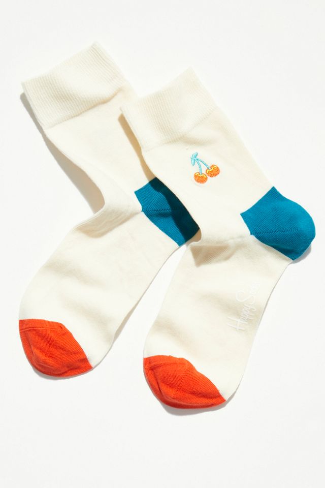 Embroidery Half Crew Socks | Free People UK
