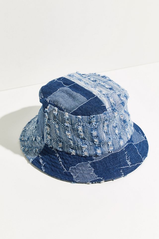 Kangol Denim Mashup Bucket Hat | Free People
