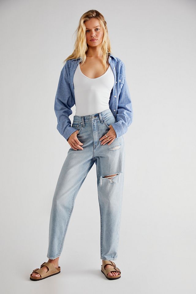 Levi's High Loose Taper Jeans | Free People