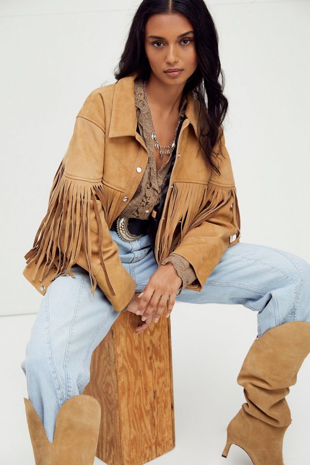 Howling Moon Suede Bomber Jacket | Free People