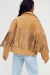 Howling Moon Suede Bomber Jacket | Free People