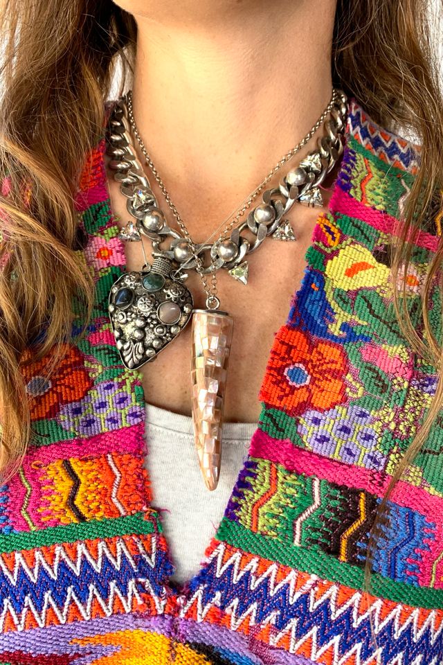 Anna Corinna Chain Link Perfume Fang Layered Necklaces | Free People