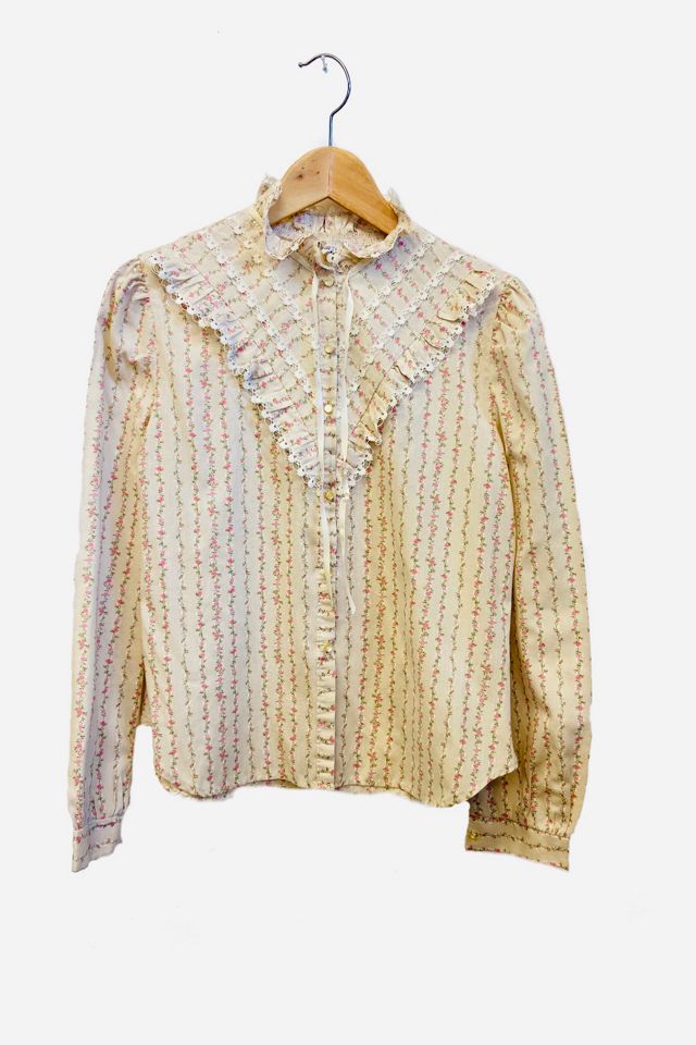 1970's Prairie Style Blouse Selected By Afterlife Boutique | Free People