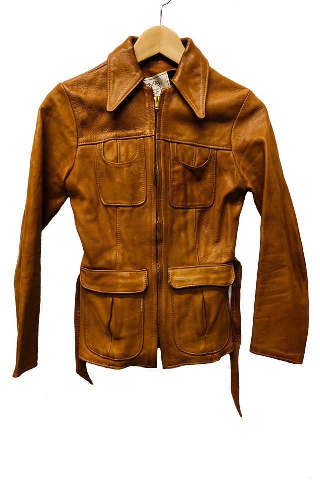Vintage 1960-70's Georgetown Leather Jacket Selected By Afterlife ...