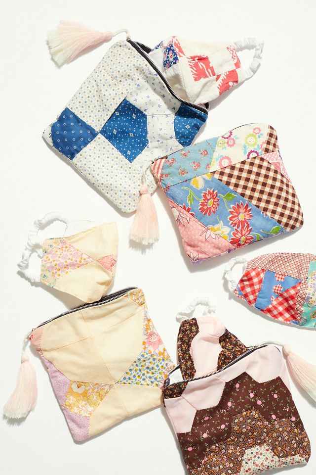 Farewell Frances Vintage Quilted Mask Set | Free People UK