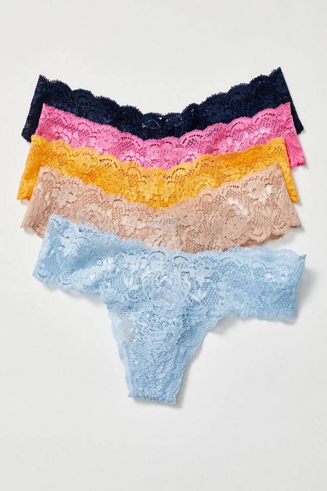Cutie Thong 5 Pack Free People