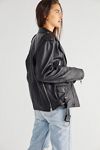 Amplify Leather Jacket | Free People