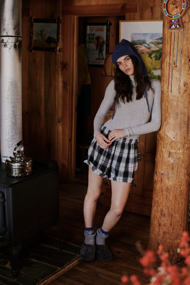 Sunday Morning Boxer Shorts | Free People