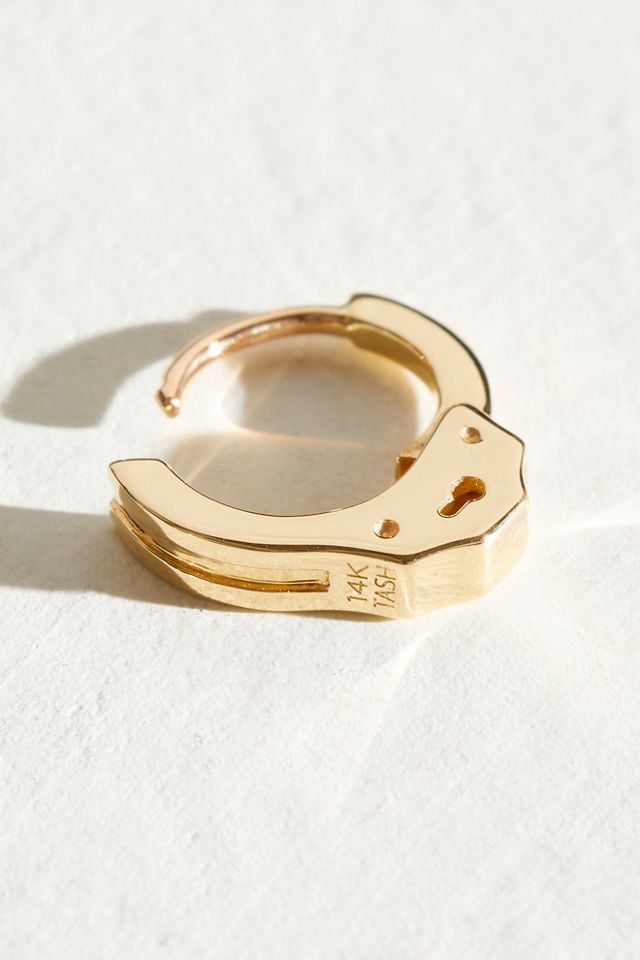 Maria Tash 6.5mm Single Handcuff Clicker Earring | Free People UK