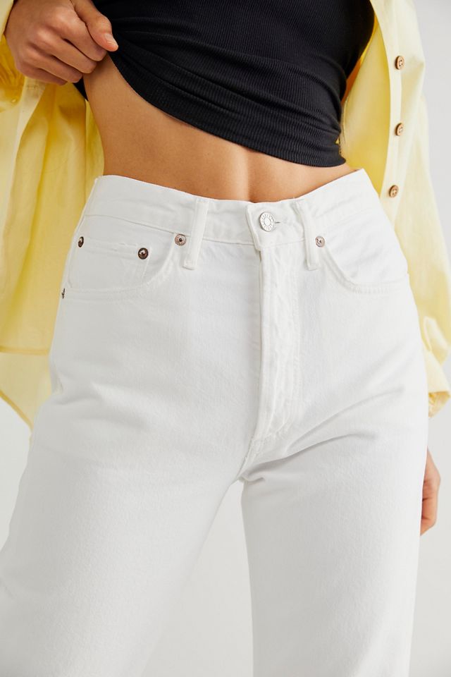 AGOLDE '90s Crop Jeans | Free People