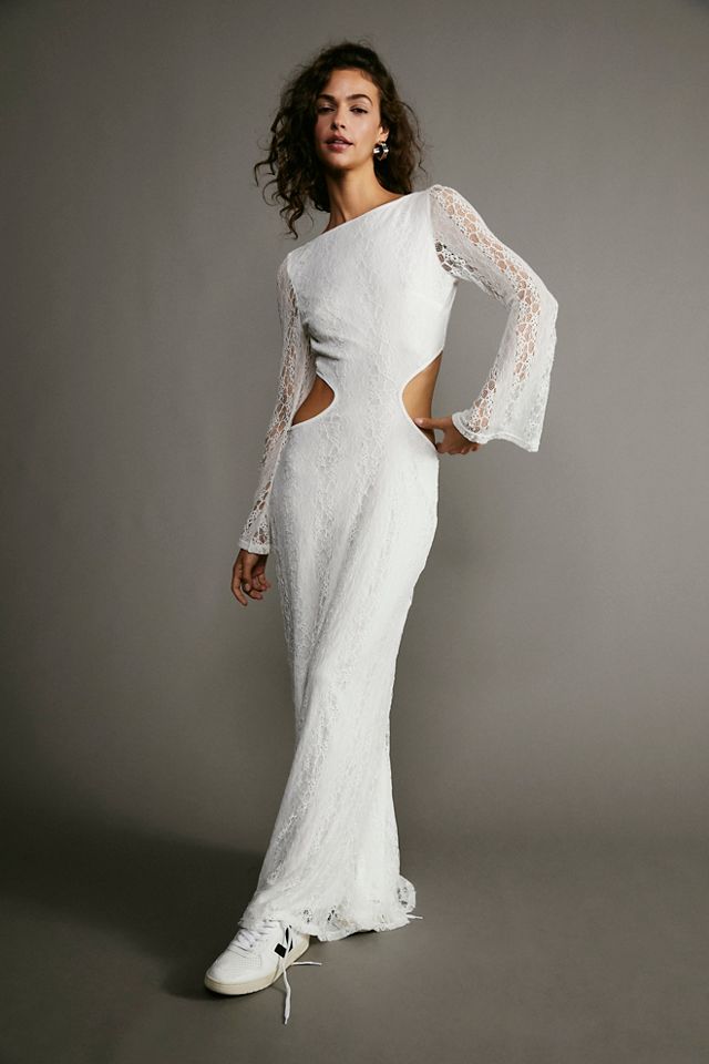 Toyin Lace Cut Out Dress | Free People