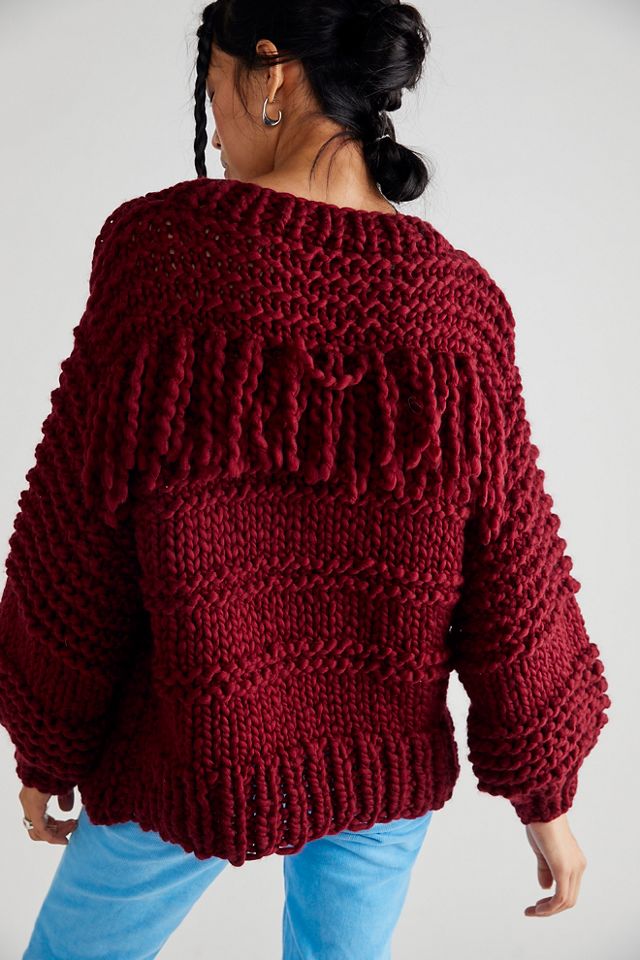 Loopy Mango Fringe Pullover | Free People