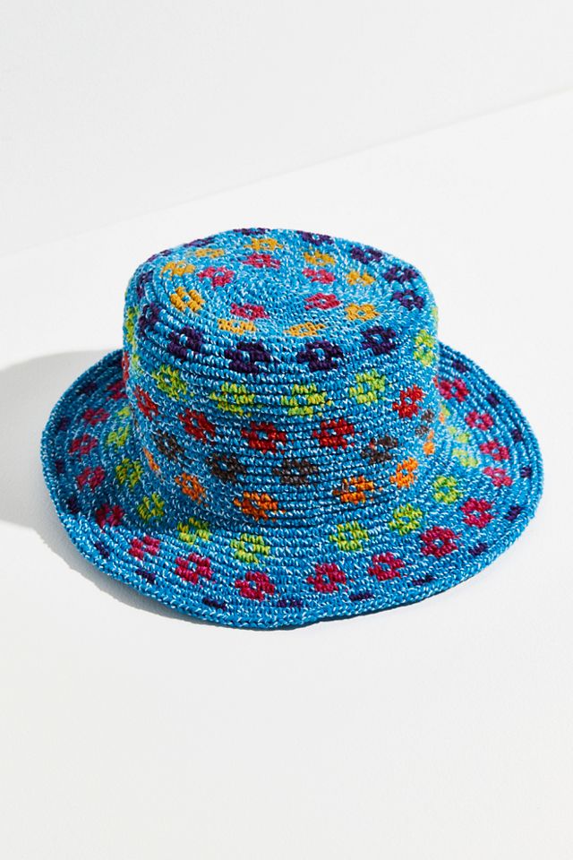 Daisy Chain Crochet Bucket Hat | Free People