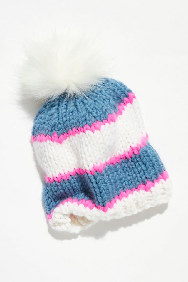 Icicle Stripe Handcrafted Toque | Free People UK