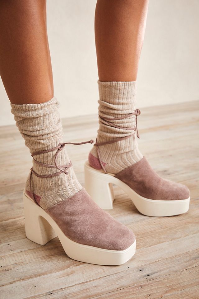 Zoe Closed Toe Wrap Platforms | Free People UK