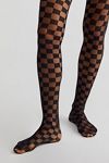 Encore Checkered Tights | Free People