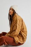 Dolman Quilted Knit Jacket | Free People