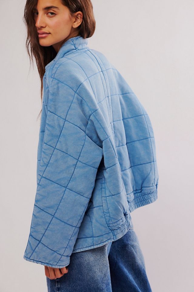 Dolman Quilted Knit Jacket | Free People UK