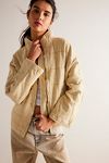 Dolman Quilted Knit Jacket | Free People