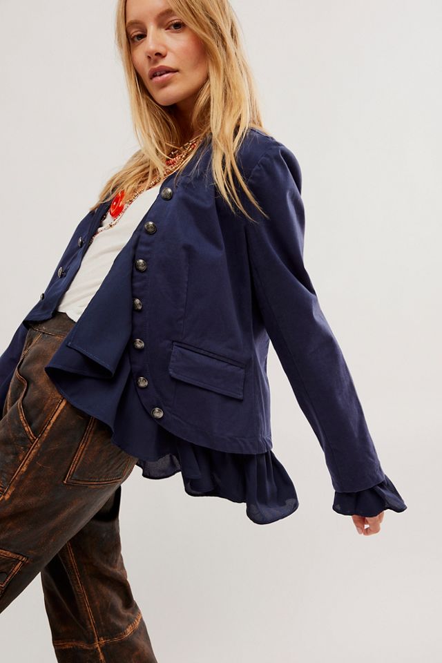 Ruffles Romance Jacket | Free People UK