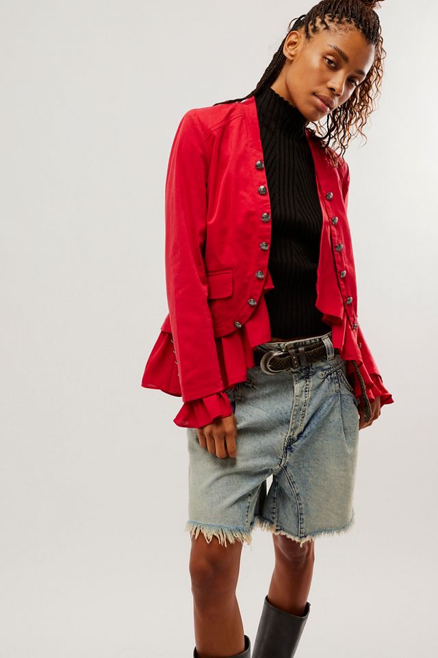 Ruffles Romance Jacket | Free People