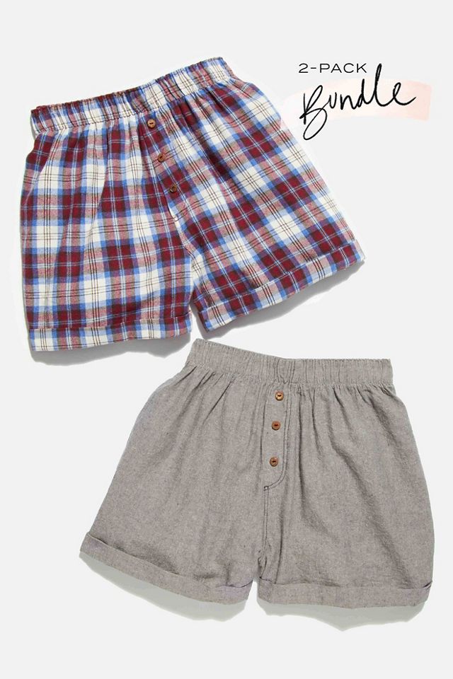Sunday Morning Boxer 2-Pack Bundle | Free People