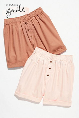 Sunday Morning Boxer 2-Pack Bundle | Free People