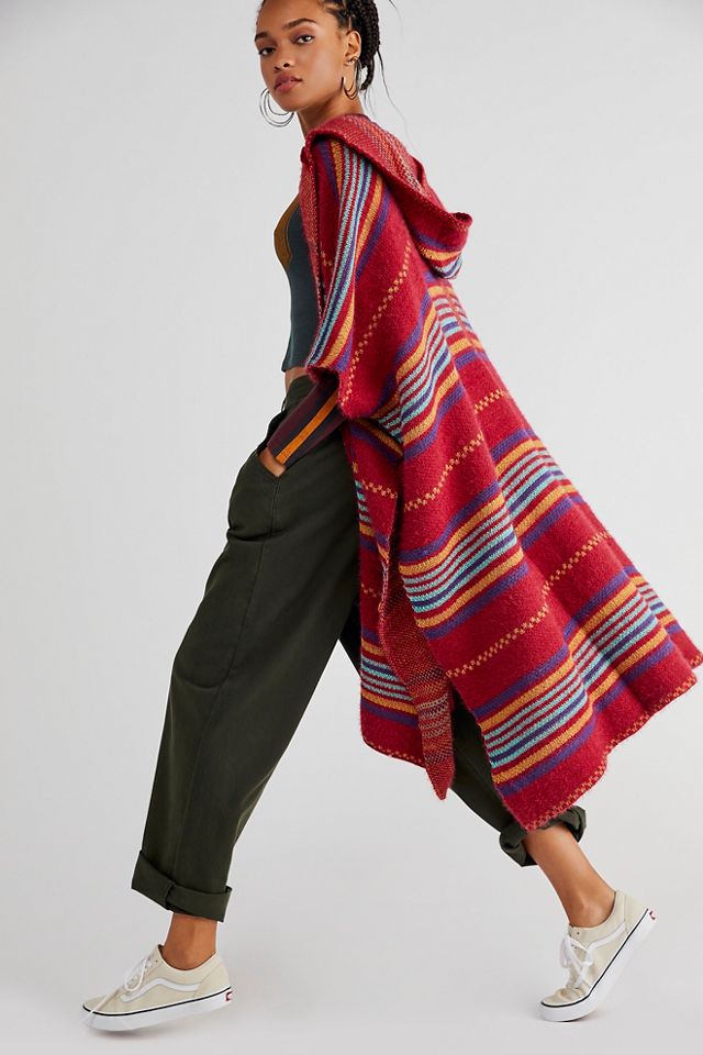 Cold Canyon Hooded Poncho | Free People UK