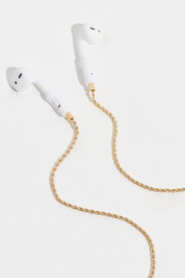 Tapper 18k Gold Plated AirPod Rope Chain | Free People