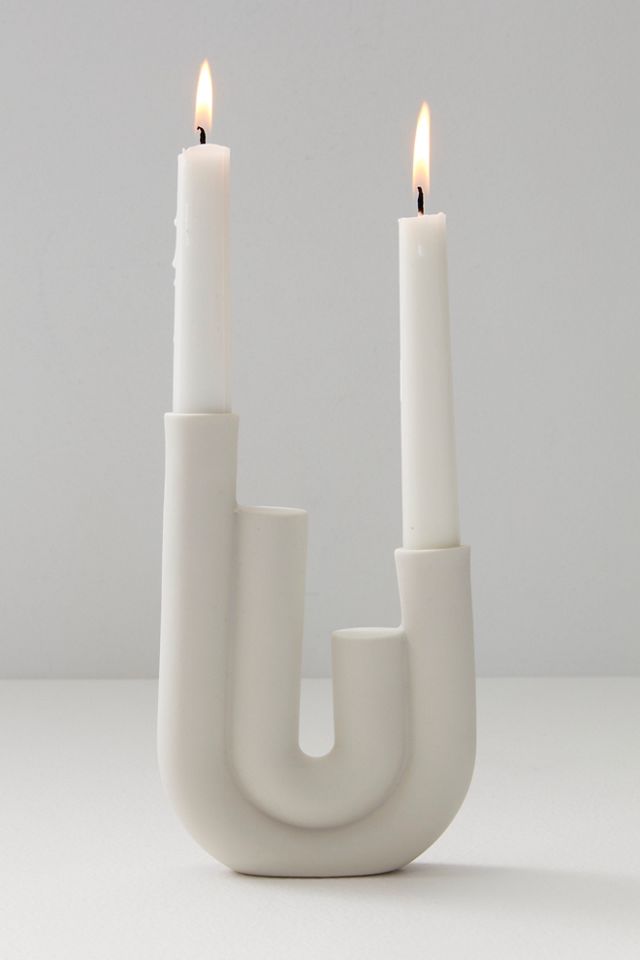 Double U Candlestick Holder | Free People
