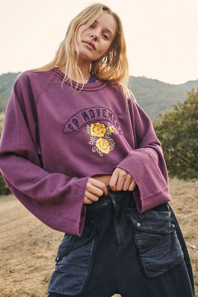 Good For You Embroidered Sweat | Free People