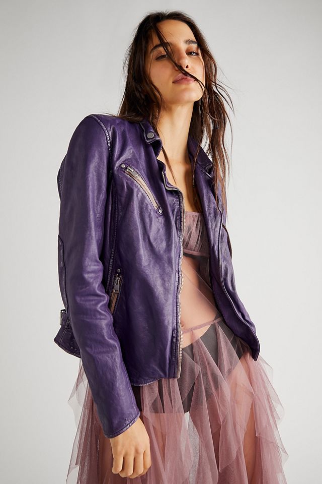 Sofia Leather Jacket | Free People