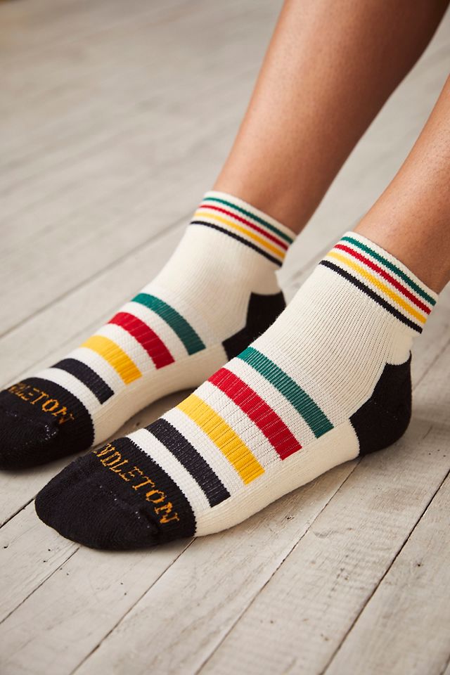 Pendleton Adventure Quarter Crew Socks | Free People