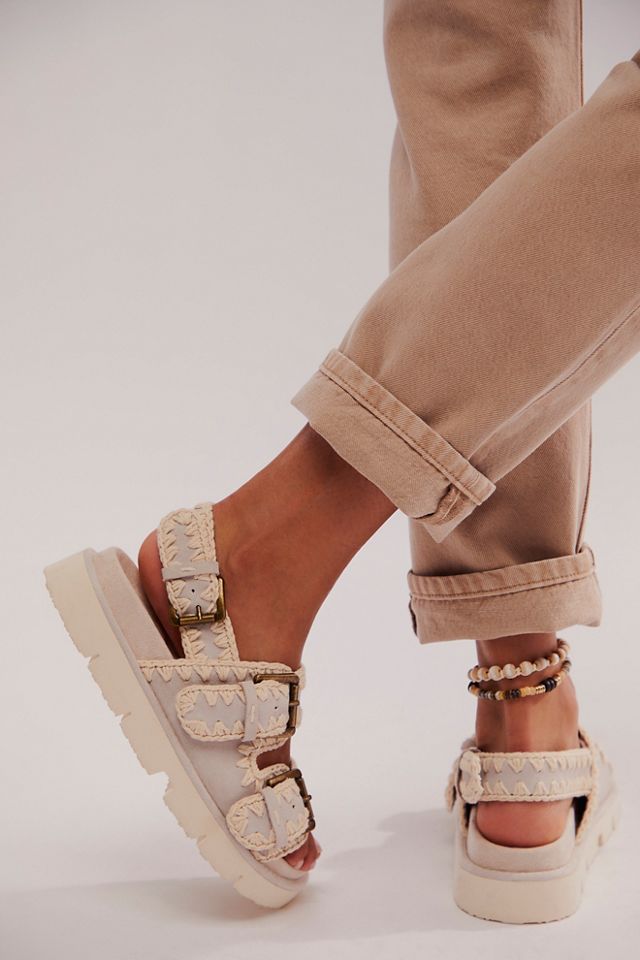 MOU Lovecraft Footbed Sandals | Free People UK