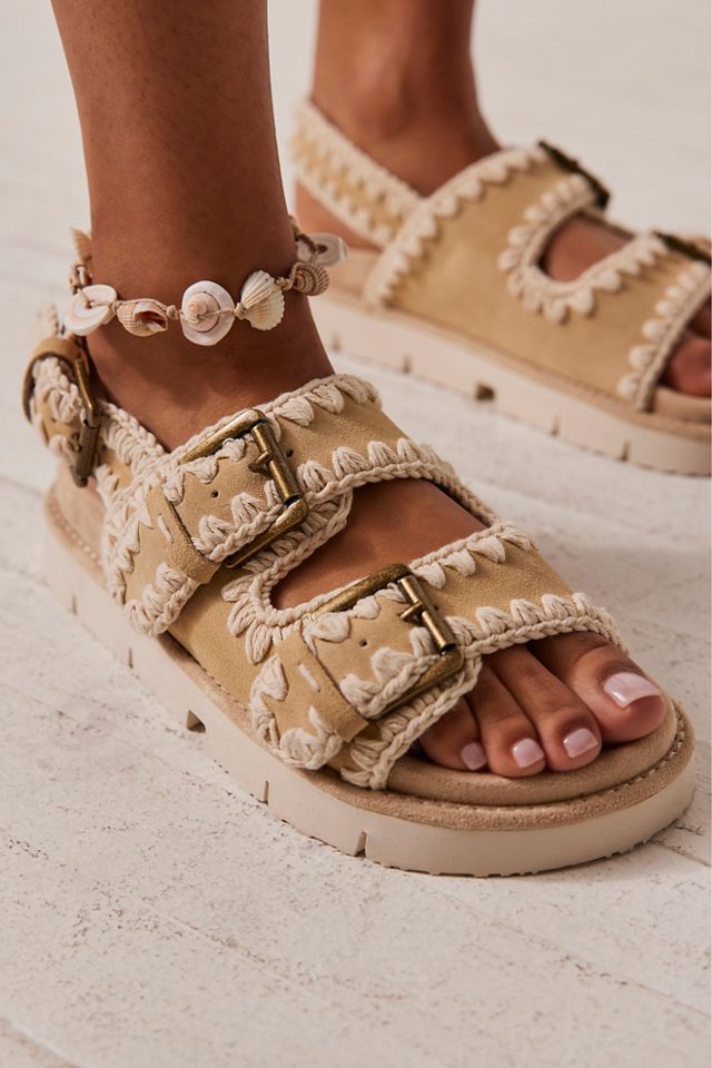 MOU Lovecraft Footbed Sandals | Free People UK