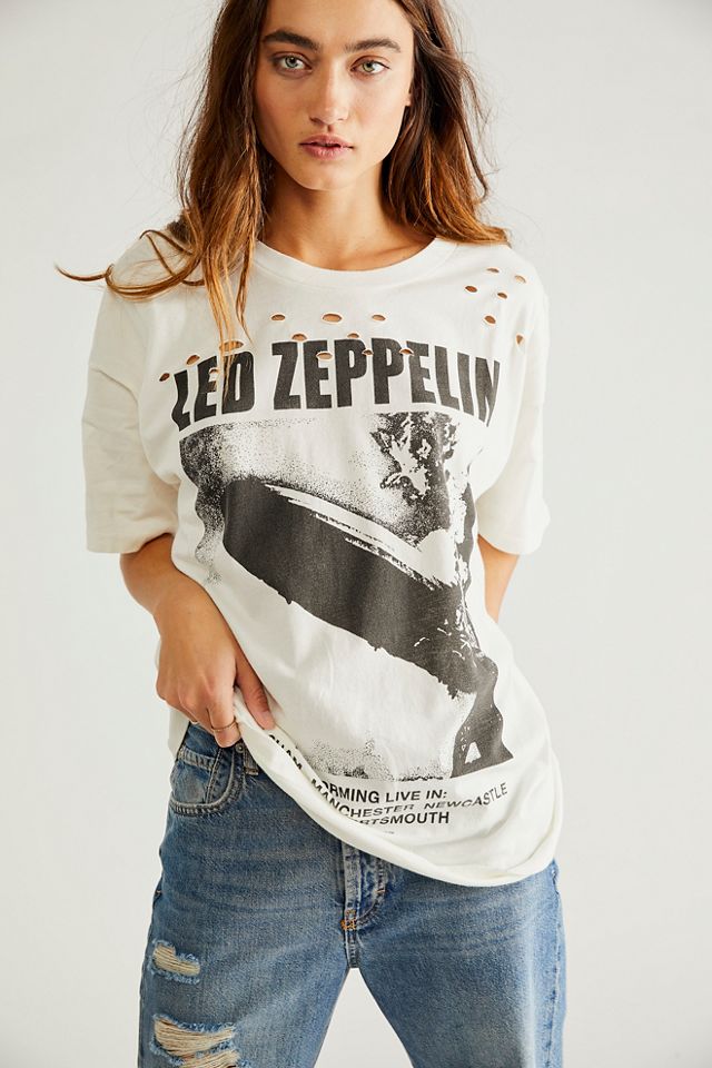Led Zeppelin Blimp 1969 Merch Tee | Free People