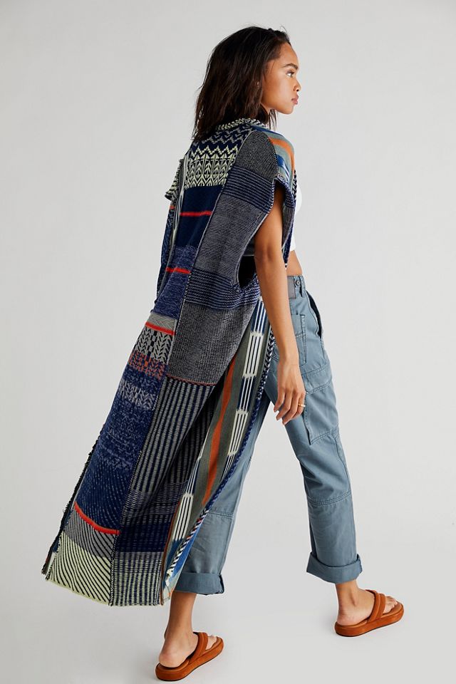 Blue Skies Maxi Vest | Free People