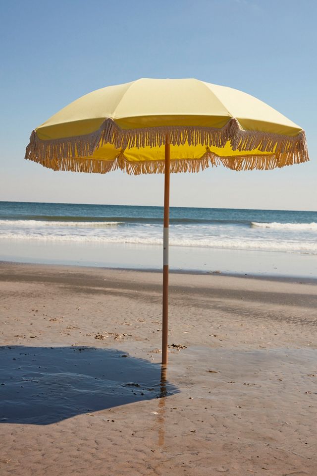 Yellow Beach Umbrella