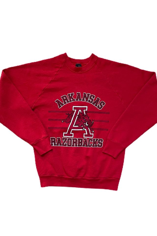 Vintage 1980's Arkansas Razorbacks Sweatshirt Selected by Villains ...