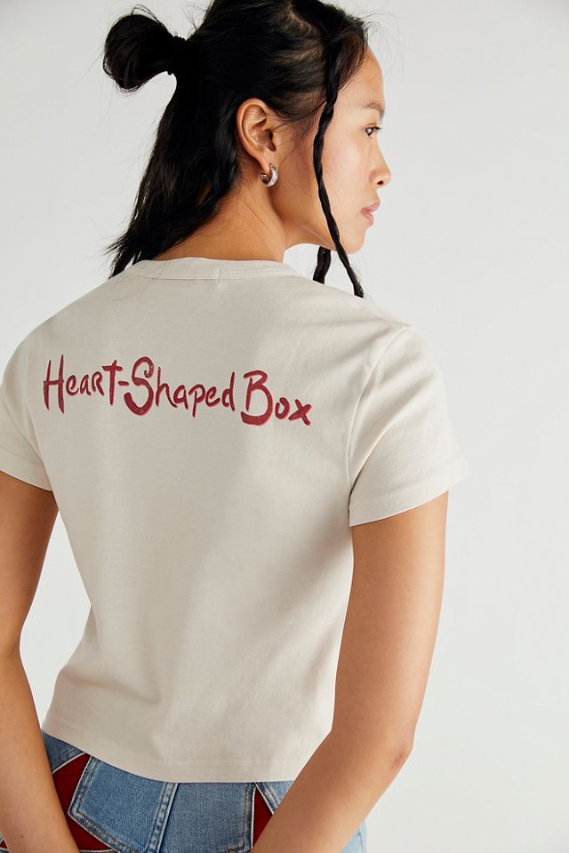 Nirvana In Utero Heart Shaped Box Tee | Free People