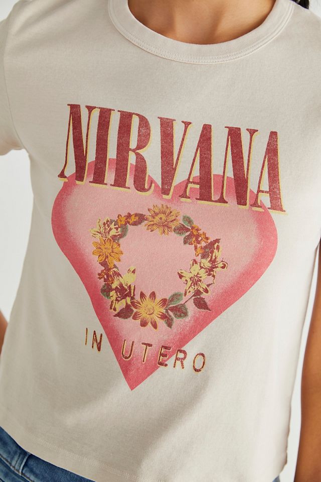 Nirvana In Utero Heart Shaped Box Tee | Free People
