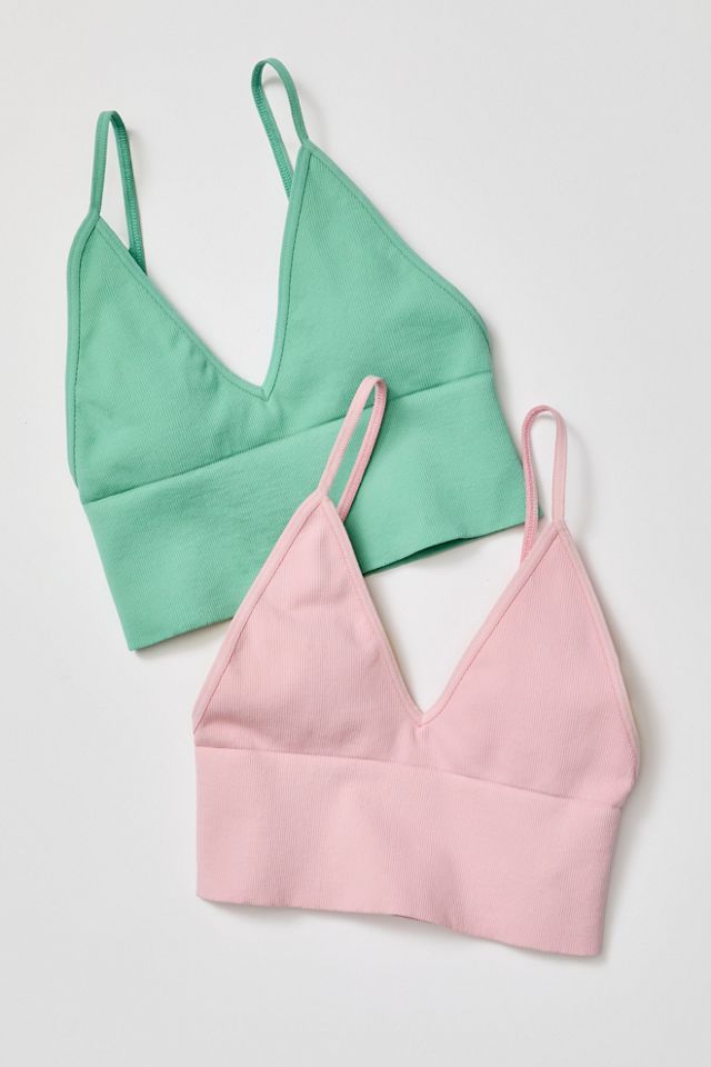 Ali Low Back Seamless Bra 2 Pack Bundle Free People