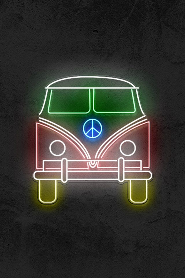 Good Vibes Neon Vintage Van Neon Sign | Free People