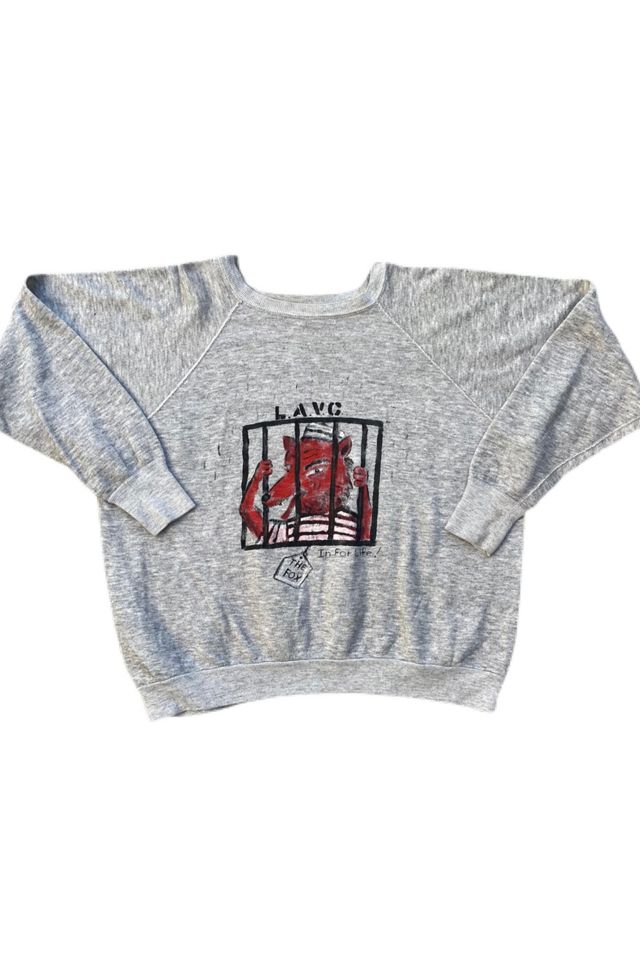 Vintage 1980's The Red Fox soft Sweatshirt Selected by Villains Vintage ...