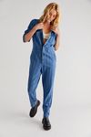 Lee Pinstripe Union Coverall | Free People